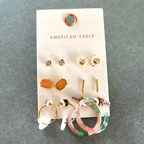 American Eagle Outfitters | Jewelry | Nwt American Eagle Earrings Set ...